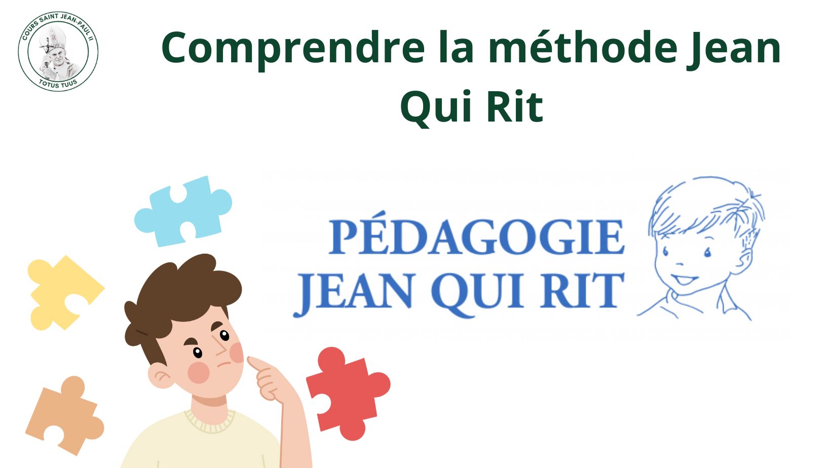 Méthode Jean Qui Rit - Cours Saint Jean-Paul II
